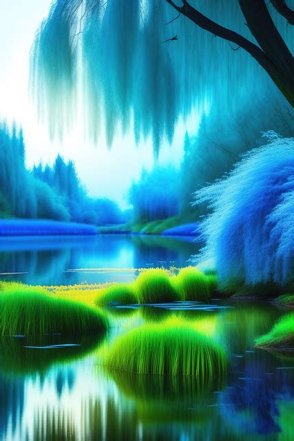 Download Ai Generated Nature River Royalty Free Stock Illustration