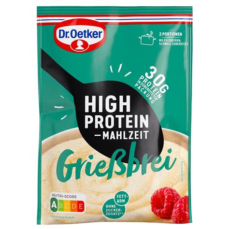 High Protein Pudding Vanille-Geschmack | Dr. Oetker