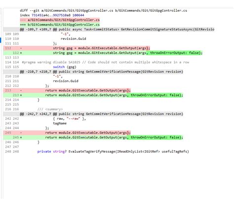 Gpg Info Regression Issue Gitextensions Gitextensions Github