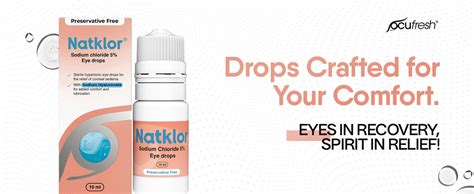 Natklor Sodium Chloride 5 Eye Drops For Corneal Oedema Hypertonic