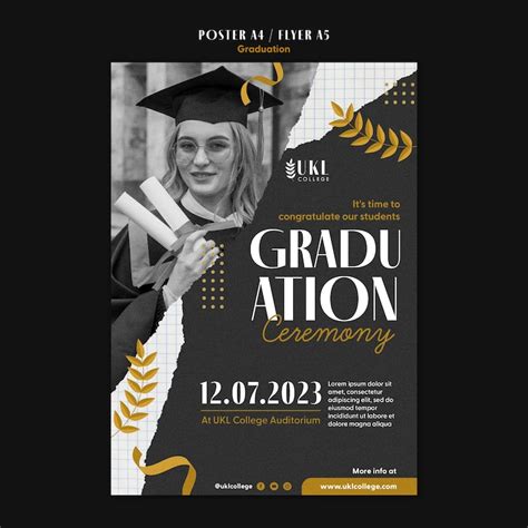 Graduation Template Psd，高質量免費psd模板下載 Freepik