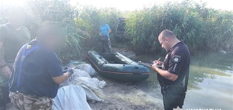 Через браконьєрів на Білгород Дністровщині завдали збитків рибогосподарству на майже 1 4 млн грн