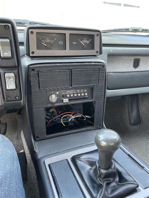 Double Din Relocation Relocation Pennock S Fiero Forum