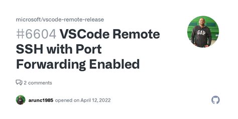 Vscode Remote Ssh With Port Forwarding Enabled · Issue 6604