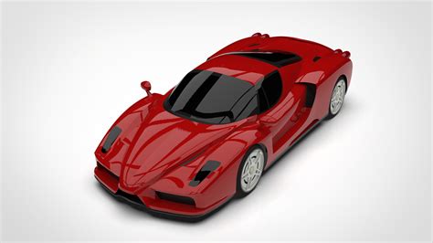 法拉利恩佐 Solidworks 2021 模型图纸下载 懒石网