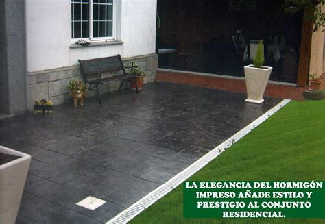 HORMIGÓN IMPRESO