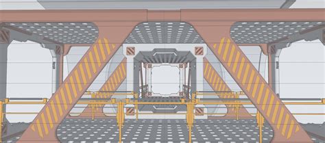 Sci Fi Modular Environment 1 3d Model By Chtazi