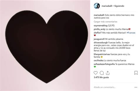 El Desgarrador Mensaje De Marixa Balli Por La Muerte De Su Hermano