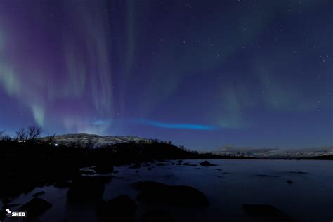 Mysterious Blue Aurora Over Lapland Surprises Skywatchers Space