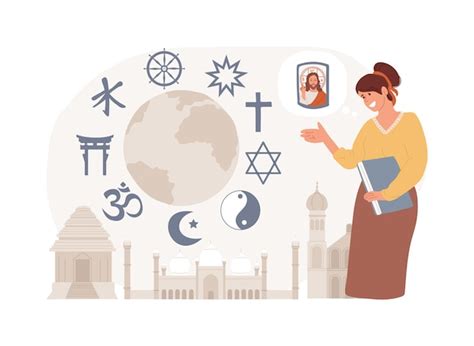 Religionsunterricht Vektoren Und Illustrationen Zum Kostenlosen