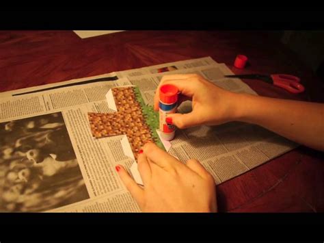 Minecraft Papercraft Grass Block