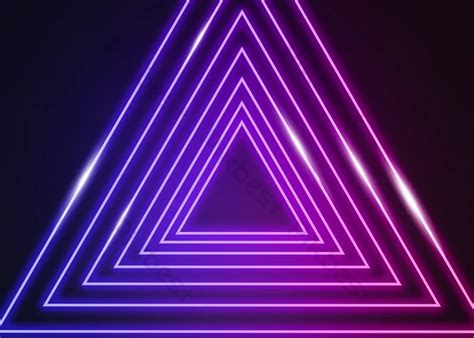 Triangular Neon Colorful Background Psd Free Download Pikbest