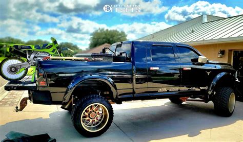 2016 Ram 2500 With 22x14 76 Black Rhino Forged Twister And 325 50r22