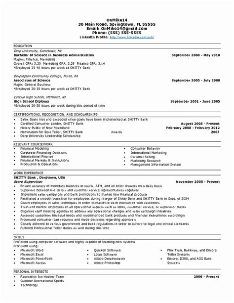 Resume For Psw Position