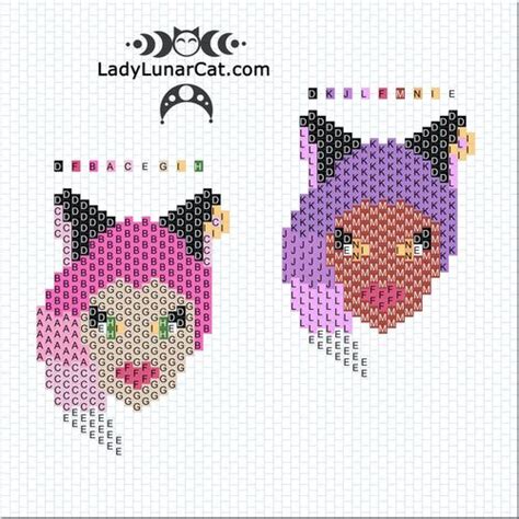 Free Brick Stitch Or Flat Peyote Patterns Artofit