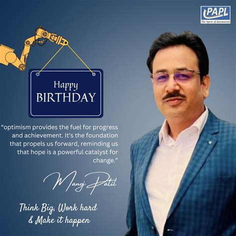 Patil Automation Pvt Ltd On Linkedin Happybirthdaymd 38 Comments