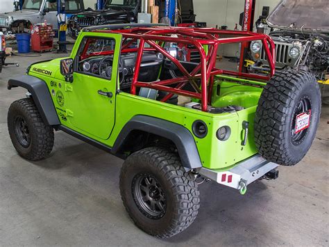 Jk 2 Door Full Roll Cage Kit Genright Jeep Parts