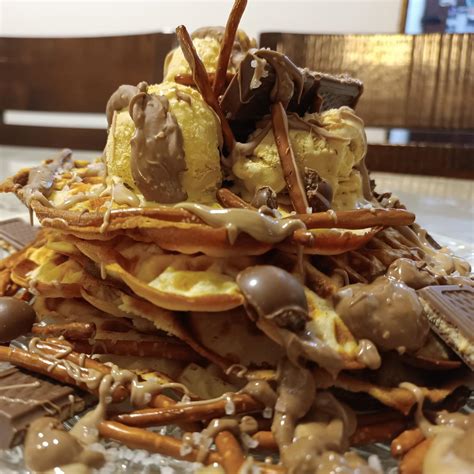 וופל בלגי אמהות מבשלות ביחד