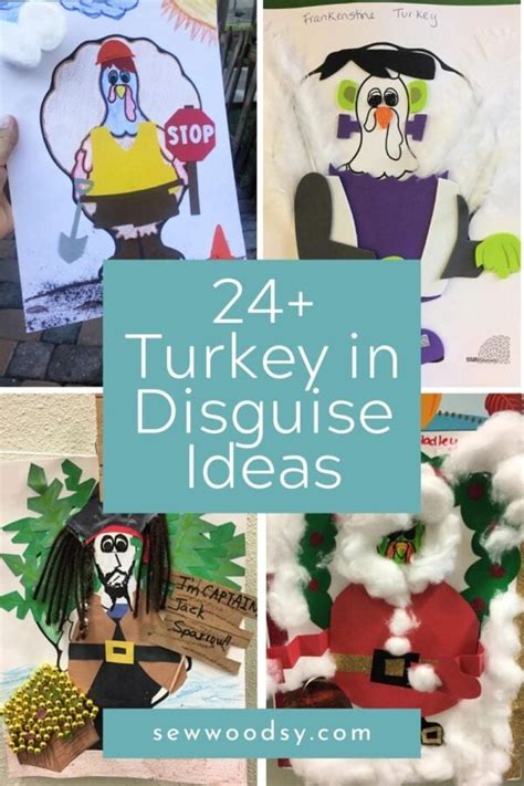 24 Turkey In Disguise Ideas Sew Woodsy