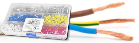 Zestaw Tulejek Izolowanych Kablowych 600 Sztuk LTC Sklep EMPIK