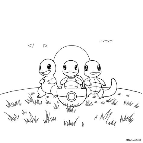 Pokémon Starters Coloring Pages A Fun And Creative Way To Engage With Your Favorite