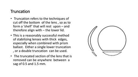 Stabilization Procedure For Reduce The Rotation Of Contact Lencepptx
