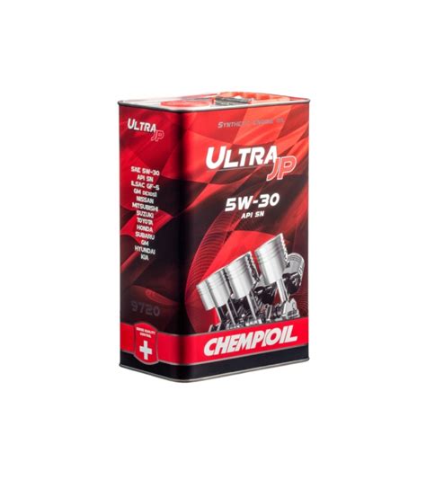 9720 CHEMPIOIL ULTRA JP 5W-30 4 Л. (METAL) СИНТЕТИЧЕСКОЕ МОТОРНОЕ МАСЛО ...