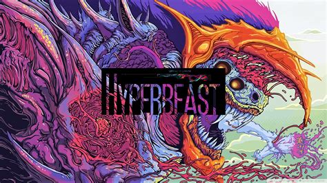 Hyperbeast With Awp And Text Created By Elcuñas Csgo Wallpapers