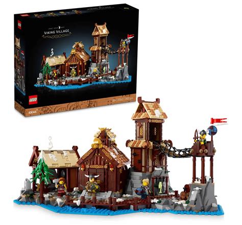 Lego Ideas Viking Village 21343 Building Set For Adults Multicolour For