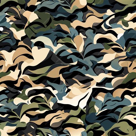 Premium Vector Crafting Digital Camouflage Textures