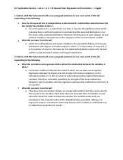 Understanding Chi Squared Test Regression And Correlation Course Hero