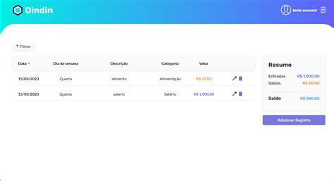 Github Carlpesssistema Financas React Sistema Robusto De Controle