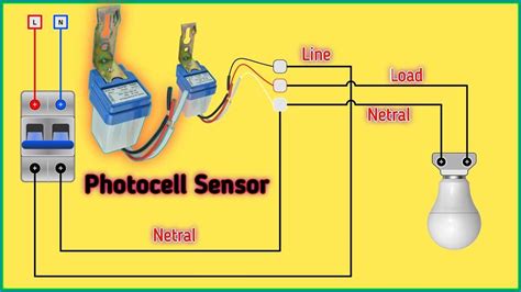 wiring diagram for a photocell sensor simplified and visualized