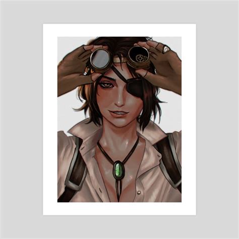 Hange Zoe An Art Print By Zu Yuan Cesar Inprnt