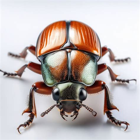 Colorful Beetle Showcasing Intricate Details And Vibrant Patterns In A