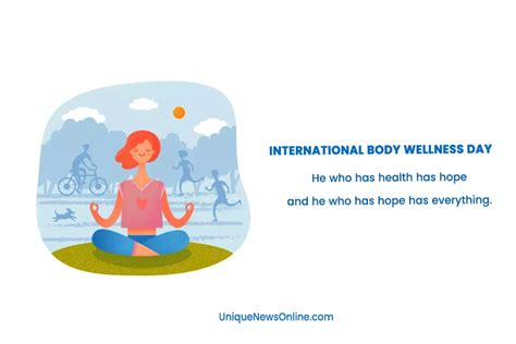 International Mind Body Wellness Day 2024 Theme Quotes Messages
