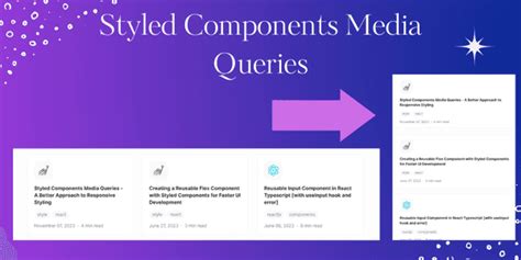 Styled Components Media Queries A Better Approach To Responsive Styling