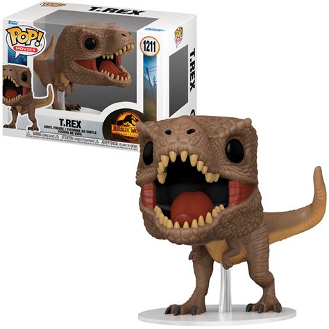 Funko Pop Tiranosaurio Rex 1211 Jurassic World Dominion Park Dinosaurio