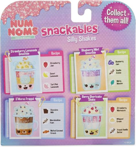 Num Noms Snackables Silly Shakes Strawberry Lemonade Smoothie Scented