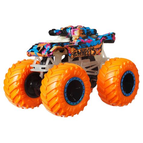 Hot Wheels Monster Trucks Glow In The Dark 10 Pack