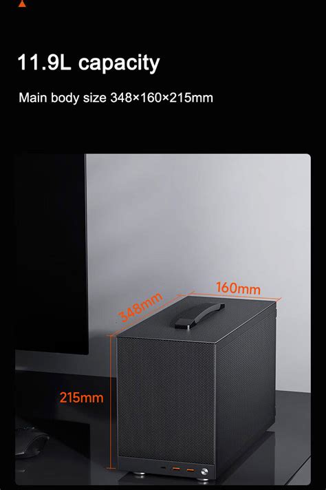 PCCOOLER K101 MESH Mini ITX Computer CaseMaterial Steel Support SFX Power Supply Motherboard