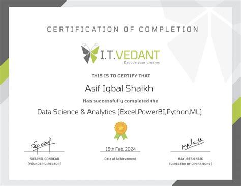 Asif Shaikh On Linkedin Datascience Analytics Excel Powerbi