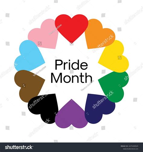 Pride Month Vector Illustration Lgbtq Pride Stock Vector Royalty Free