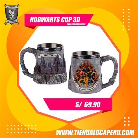 Hogwarts Cup Mug Taza Tienda Crazy Stuff