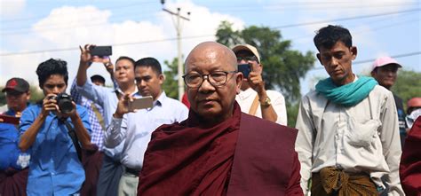 တရားစွဲခံရခြင်း လွတ်လပ်စွာ ပြောဆိုခွင့်အရ နစ်နာဟု မြဝတီမင်းကြီး ဆရာတော် မိန့်ကြား