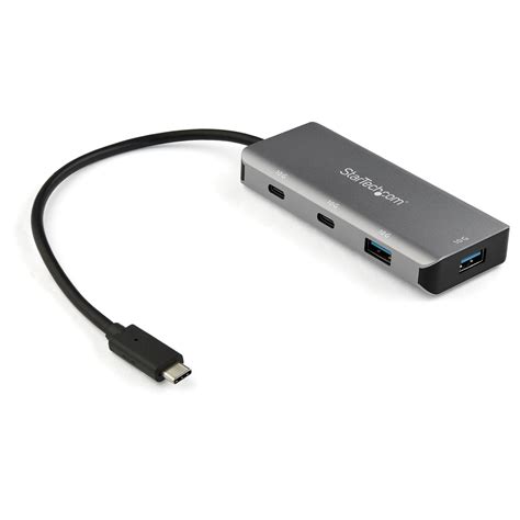 Hub Usb C De 4 Puertos Con 2 Puertos Usb A Y 2 Puertos Usb Tipo C Sedelec