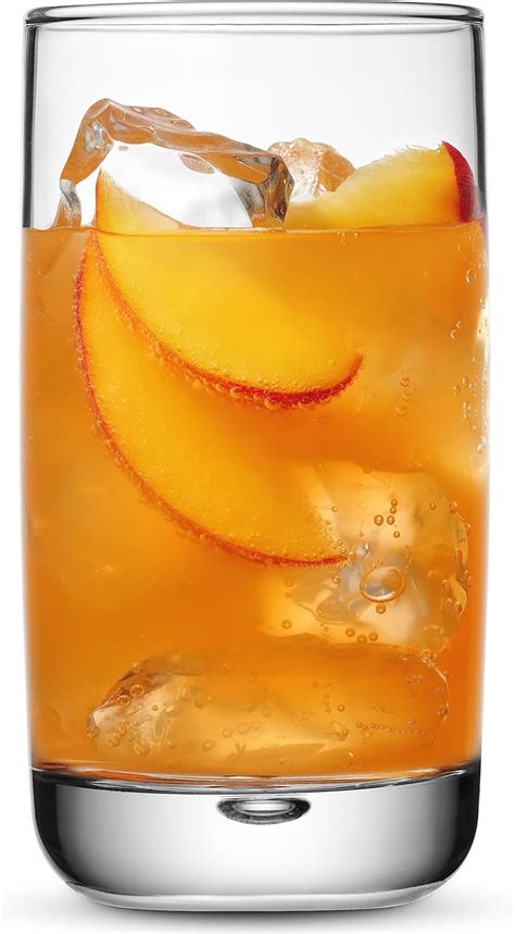 Set Of 4 Highball Glasses Heavy Base Cocktail Drinking Glasses 16 Oz