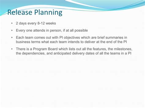 Introduction To Scaled Agile Framework Pptx Computer Software And Applications Computing
