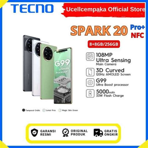 Jual Tecno Spark Pro Plus Gb Frost Di Seller Ucellcempaka Ucellcempaka Kota
