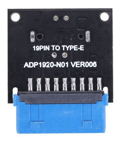 Conector De Panel Frontal Usb 31 Tipo E A Usb 30 De 20 Pin Cuotas